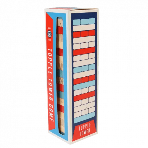 Mini Wooden Topple Tower Game – Lady of the Lake