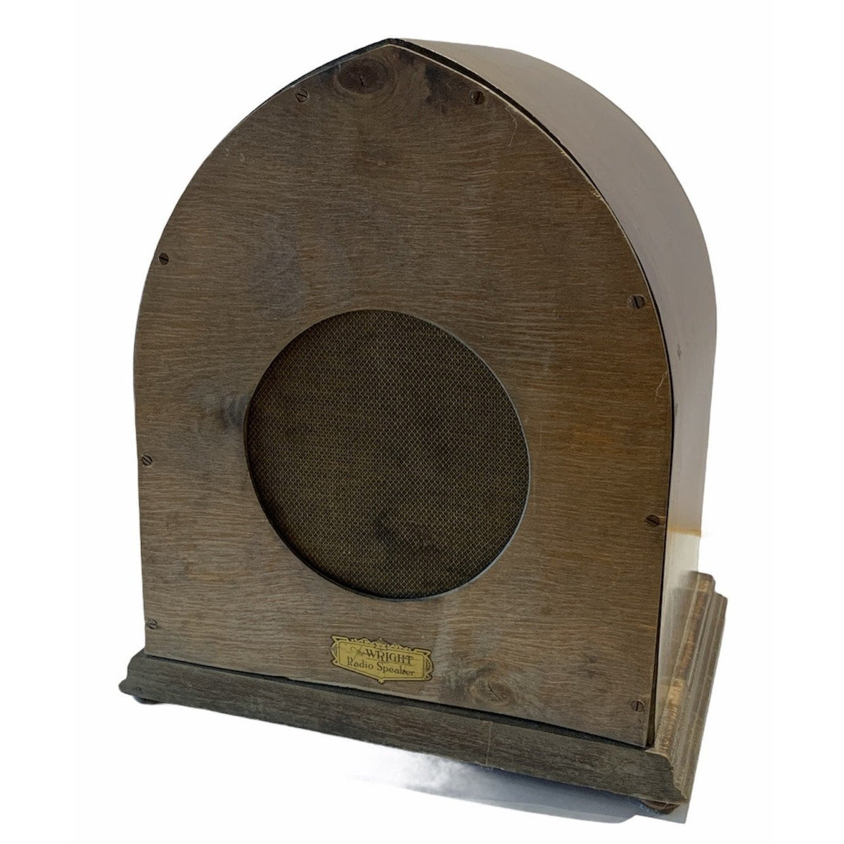 Antique Radio Speaker – Lady of the Lake